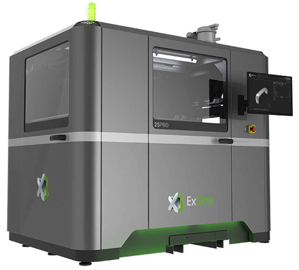 Binder Jet (ExOne 25Pro) - The Manufacturing Collaborative